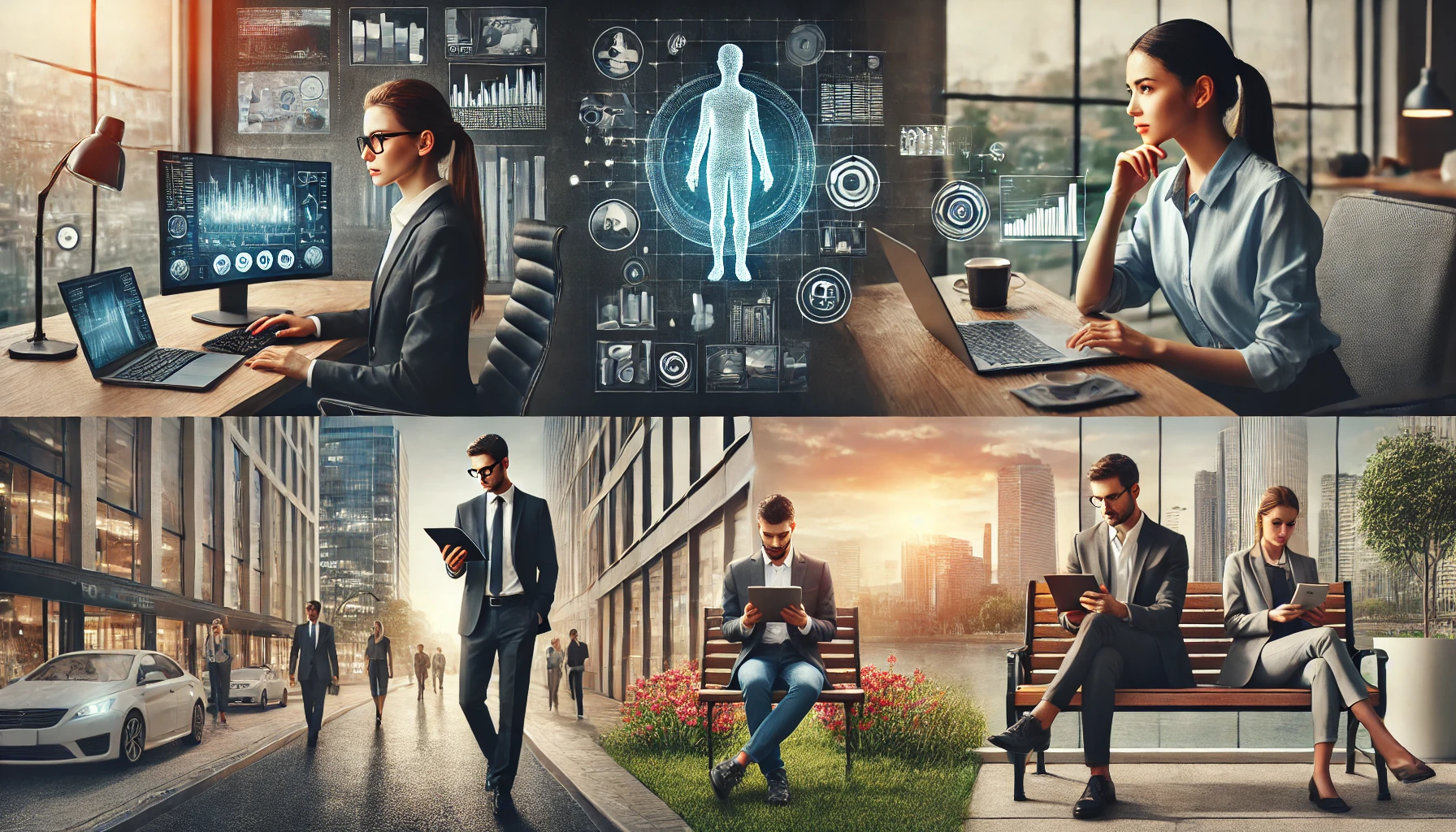 AI for Efficient Collaboration in Remote and Hybrid Workspaces